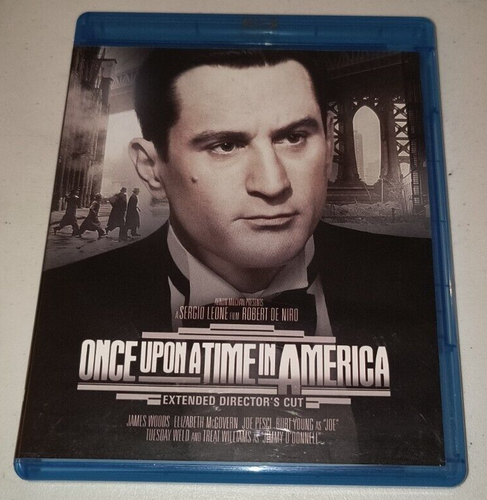 ONCE UPON A TIME IN AMERICA 1-Disc Extended Blu-ray Robert De Niro Joe ...
