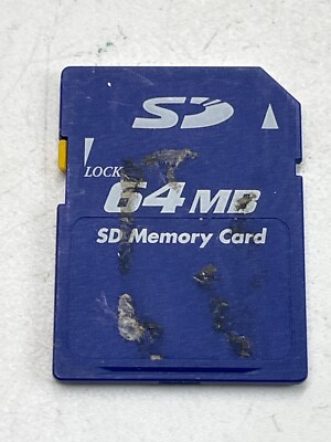 SanDisk 64mb SD Memory Card | eBay