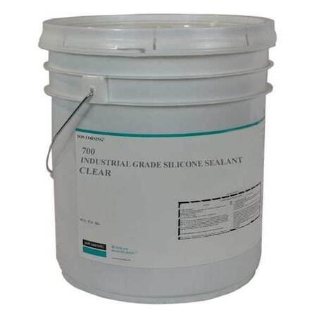 Dow 4060071 Sealant, 613.8 Oz, Pail, Clear, Silicone Elastomer Base ...