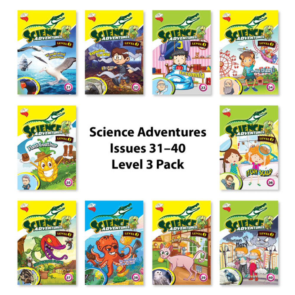 Science Adventures Issues 31-40 Level 3 Pack (Ages 10-12) | eBay Australia