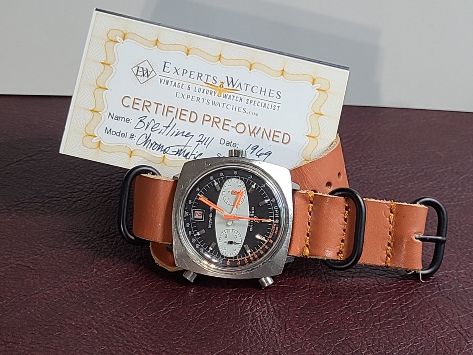 Vintage BREITLING Chrono-Matic 2111 Calibre 11 Chronograph Automatic ...
