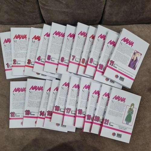 NANA (Vol. 1-21 Complete) Manga Part/Full Set English Version Comic ...