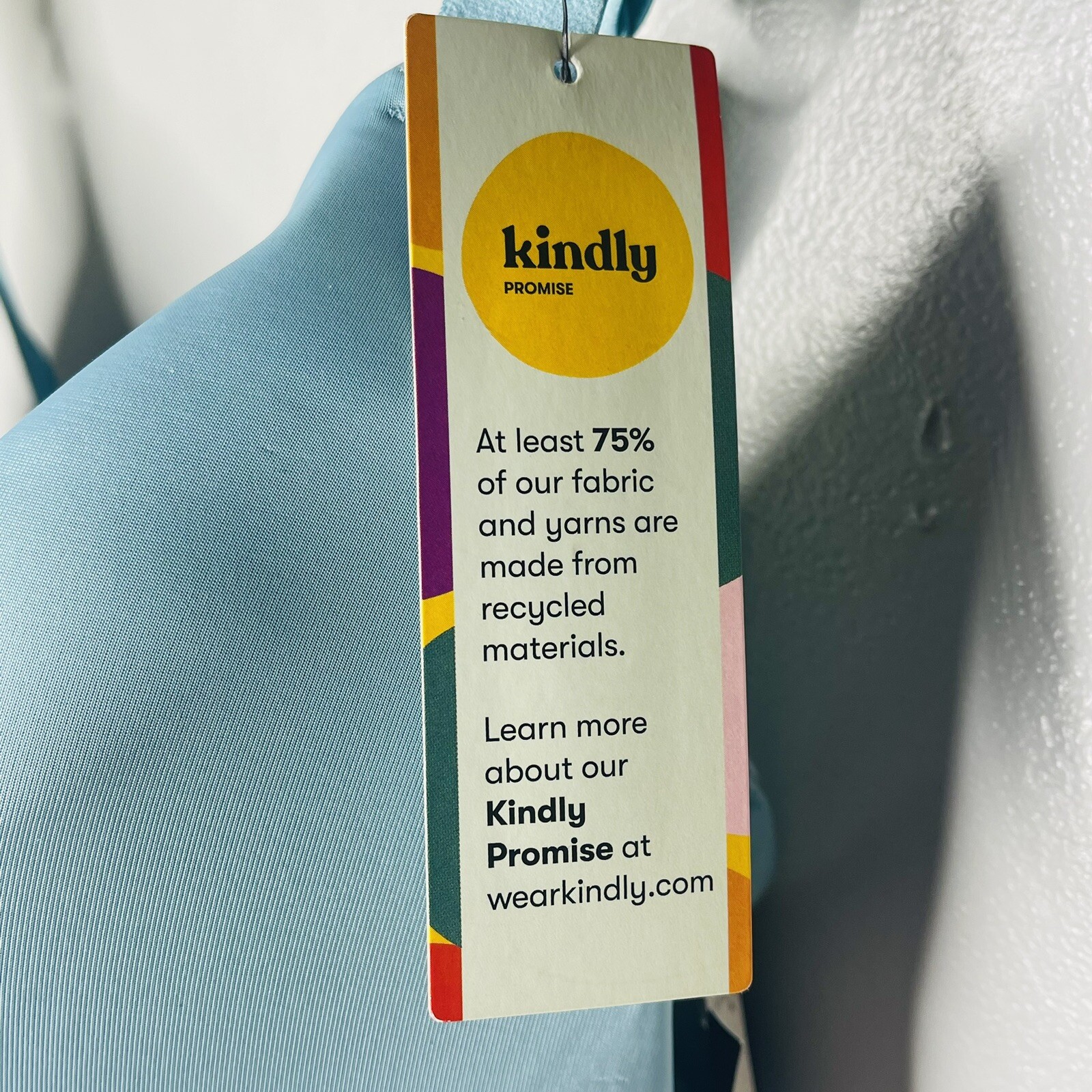 Kindly Yours Women’s Sustainable Wireless T-Shirt Bra 38DD Teal Color ...