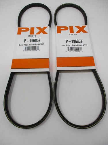 2 For Sears AYP Husqvarna 532196857 33361 Drive V-Belt in Pix P-196857 ...