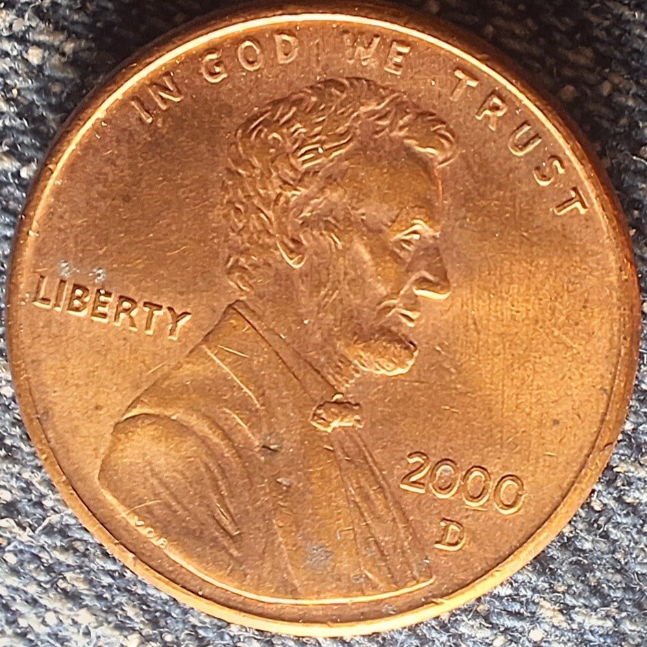 2000 D double ear error penny | eBay