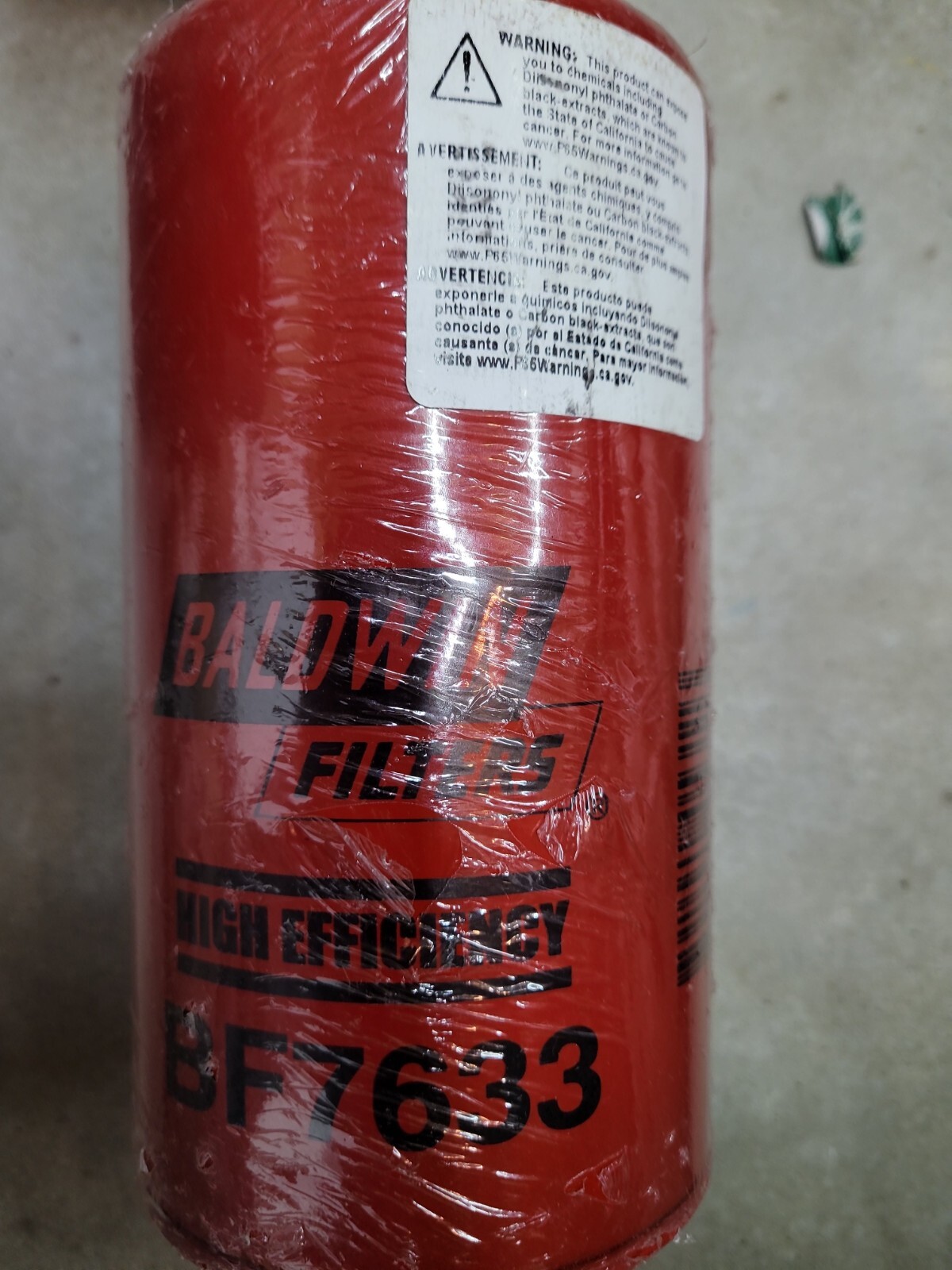 BALDWIN BF7633 - Fuel filter cross reference