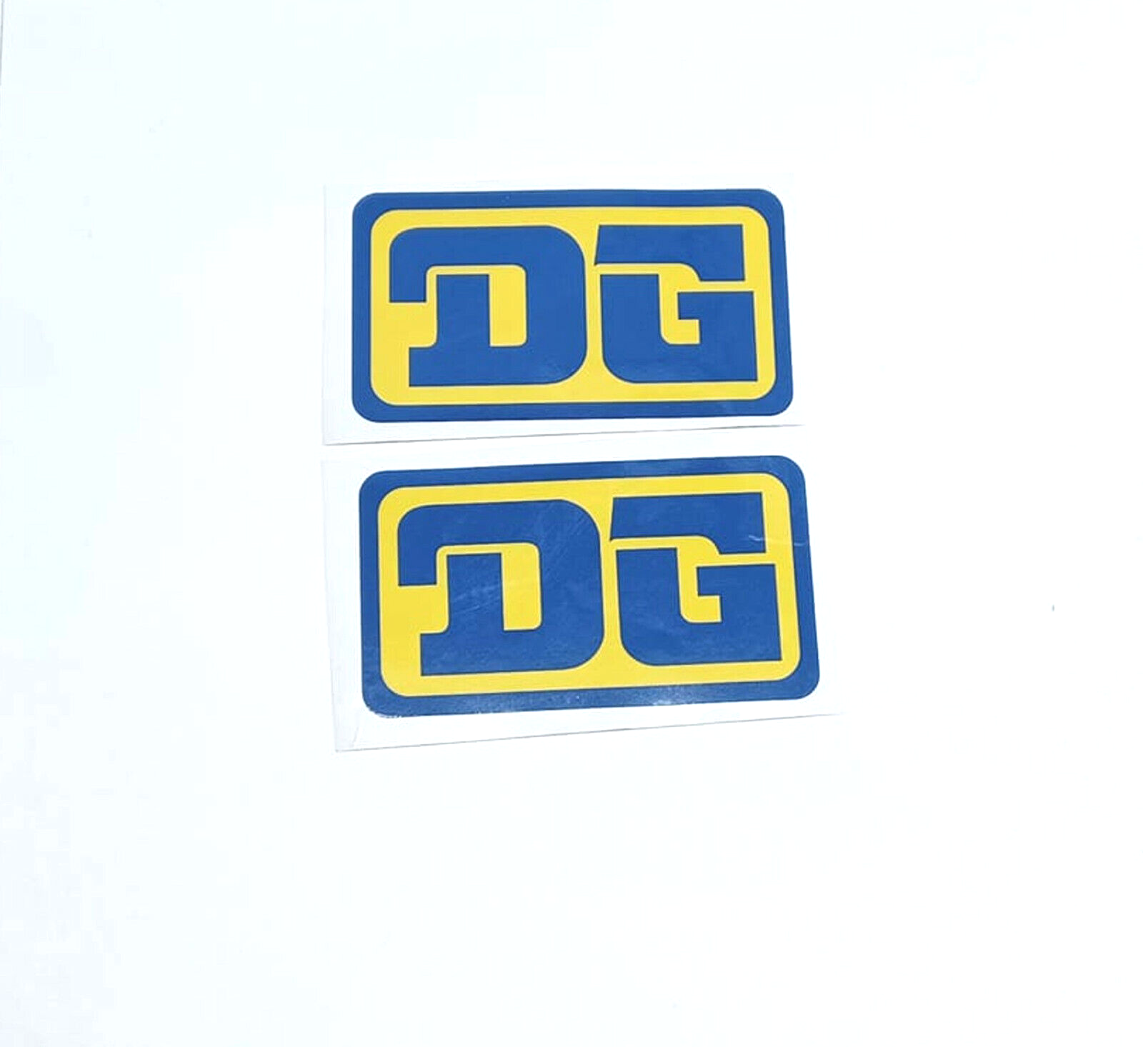 2 DG sticker Vintage RM YZ KX CR 125 250 360 400 500 AHRMA WORKS BIKE ...