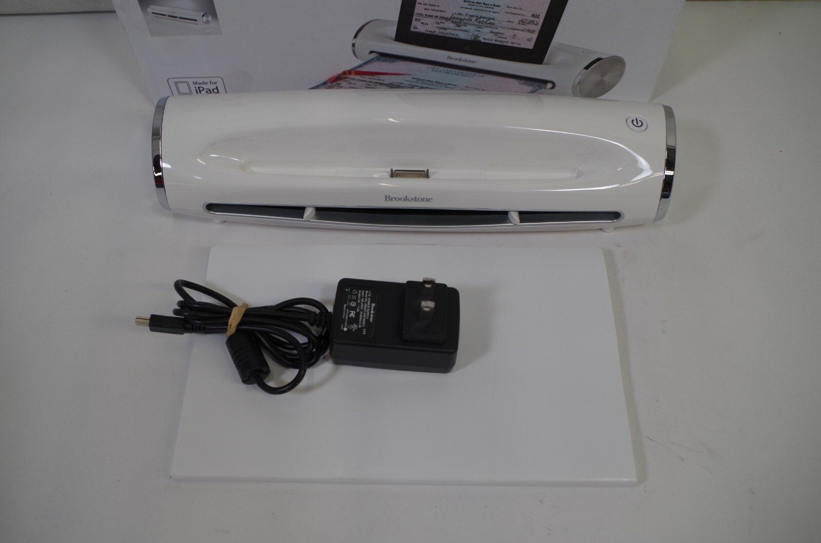 Brookstone iConvert Sheetfed Scanner Ipad & Ipad 2 | eBay