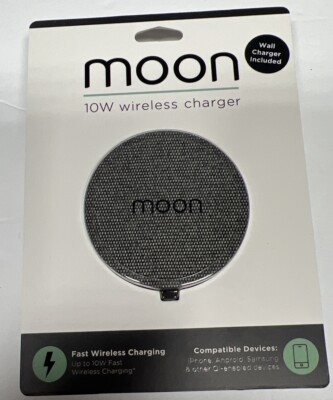 Moon 10w Wireless Charger Grey | eBay