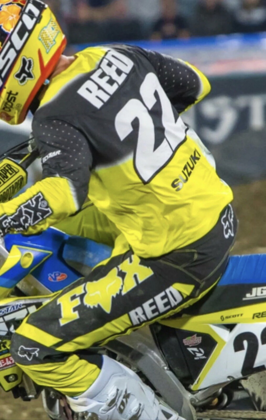 CUSTOM DESIGN JERSEY MOTOCROSS SUPERCROSS CHAD REED TOYOTA YOSHIMURA ...