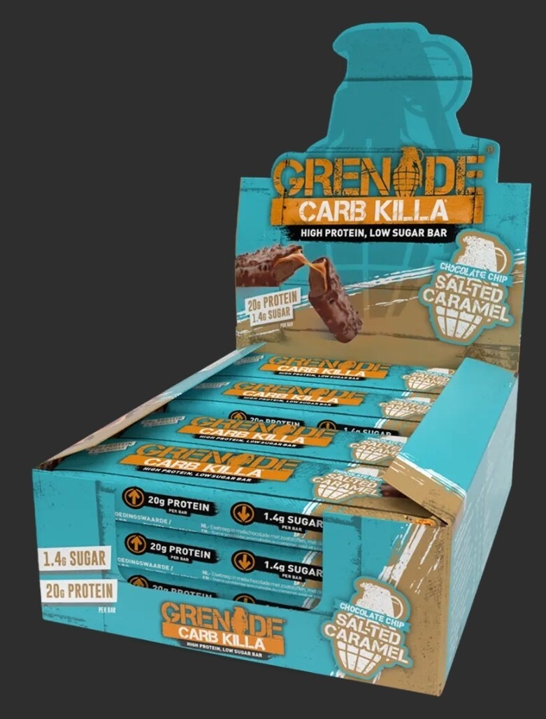 Grenade Carb Killa Bars or High Protein Low Carbs 12x 60g Bar | eBay UK