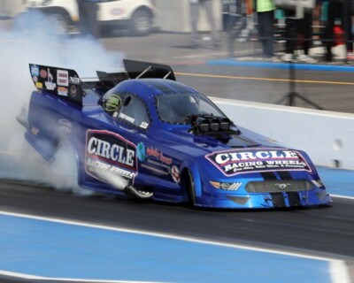 TERRY HADDOCK 2022 CIRCLE RACING WHEELS FUNNY CAR BURNOUT 8X10 GLOSSY ...