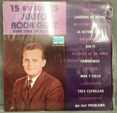 JULITO RODRIGUEZ -15 EXITOS- 1984 MEXICAN LP BOLERO | eBay