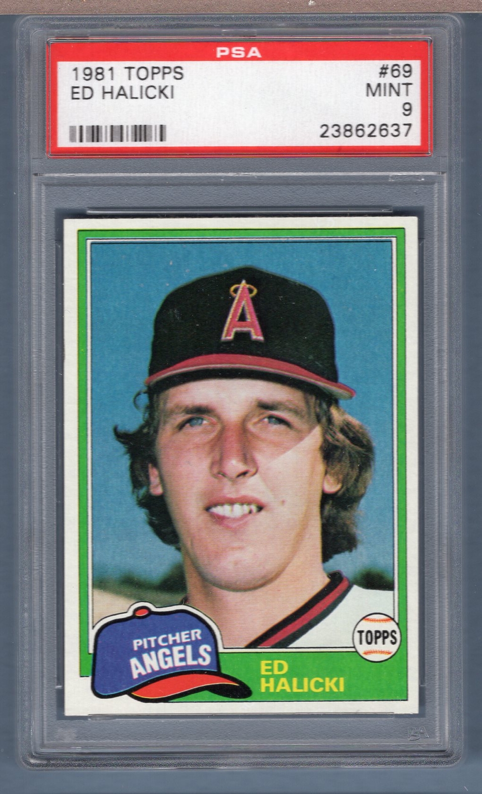 1981 Topps #69 Ed Halicki PSA 9 | eBay