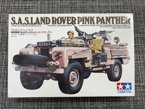 Tamiya 1/35 British SAS Land Rover Pink Panther Special Air Service ...