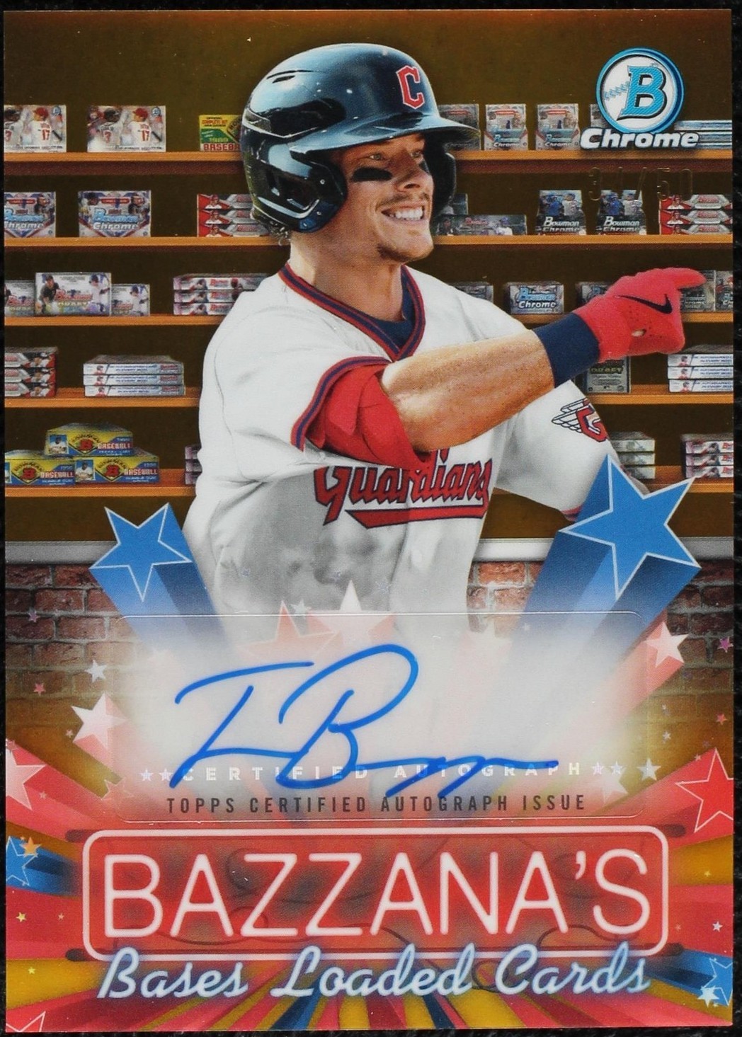 2025 Bowman - Hobby Stars Autographs Travis Bazzana #HSA-TB Gold ...