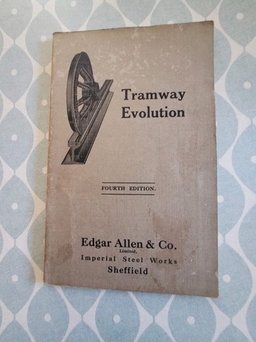 Tramway Evolution Edgar Allen And Co 1883 to 1923 Paperback Steel Works ...