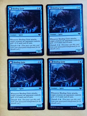 4x Binding Geist // Spectral Binding - MTG Vow Common Near Mint (NM) | eBay
