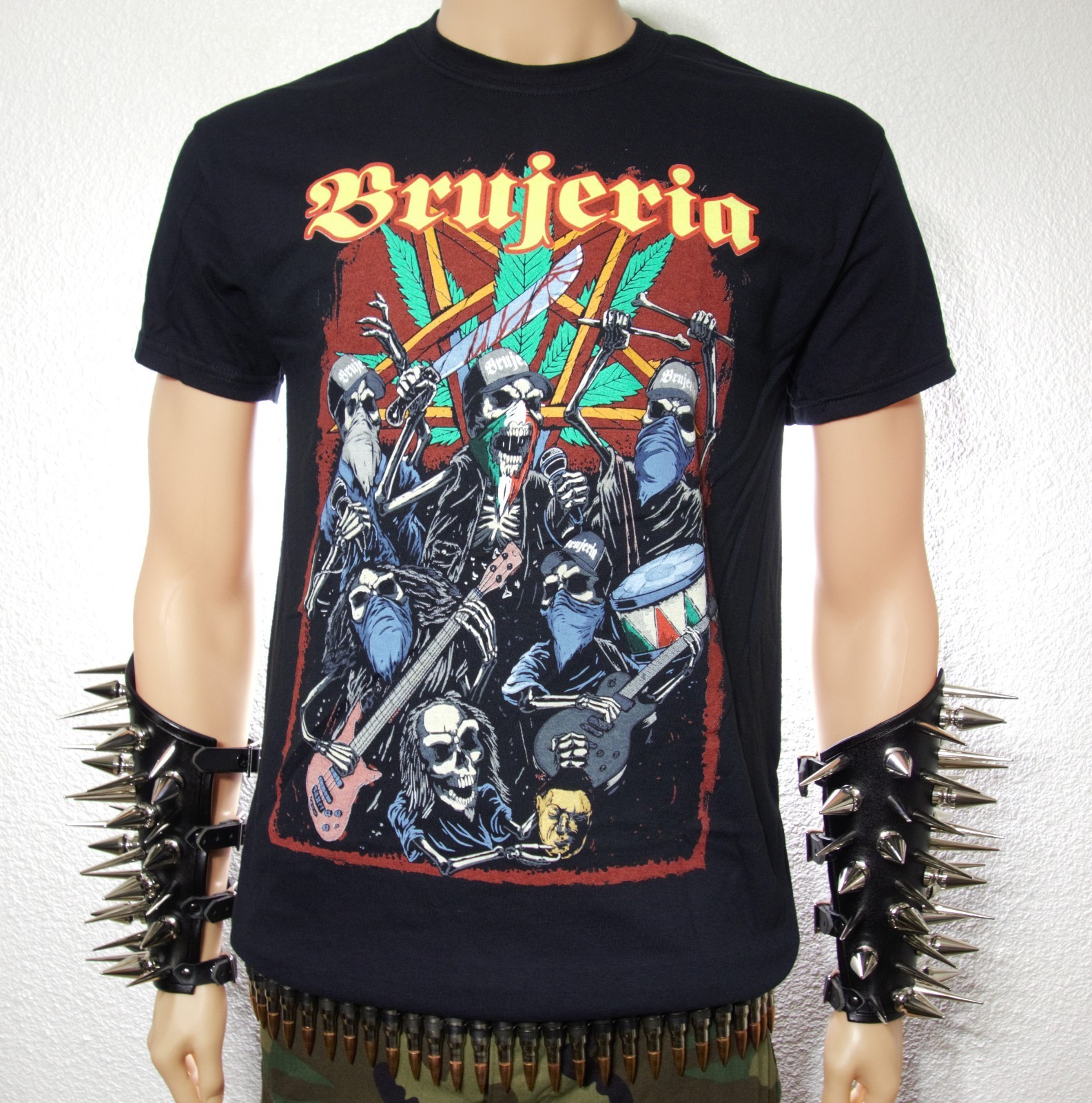 BRUJERIA (dia de los muertos) official Band T-Shirt | eBay