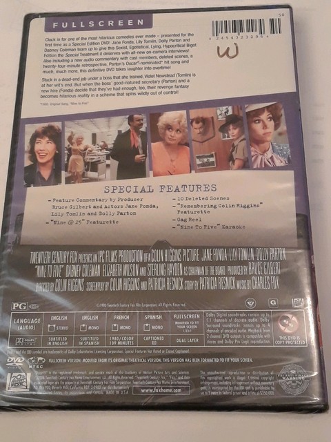 9 to 5 (DVD, 2006, Sexist, Egotistical... Edition Full Frame) for sale online | eBay