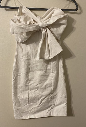 New NWT White Fashion Nova Bow and Arrow Dress Size XS | eBay