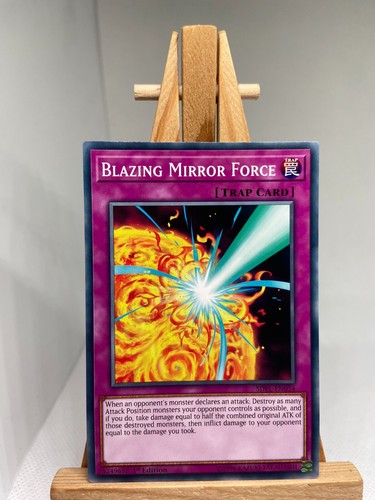 Blazing Mirror Force - 1st Edition SDPL-EN034 - NM - YuGiOh | eBay