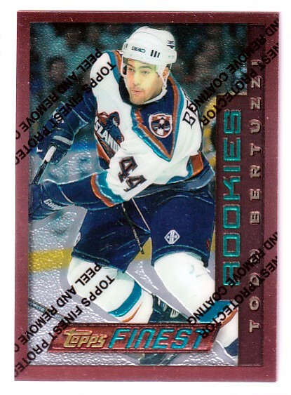 1995-96 Finest #146 Todd Bertuzzi RC BRONZE - New York Islanders - SET ...