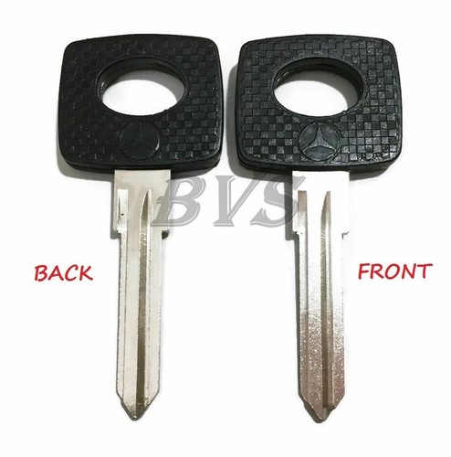 2x KEY BLANK For MERCEDES BENZ 240D 300D 300CD 300SC 300TD MB41P W123 ...