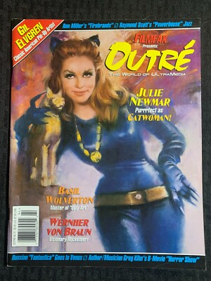 1999 FILMFAX OUTRE Magazine #15 FN+ 6.5 Julie Newmar Catwoman / Basil ...