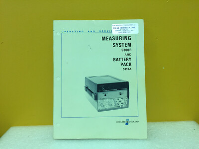 Counters & Timers - 5300B Measuring System
