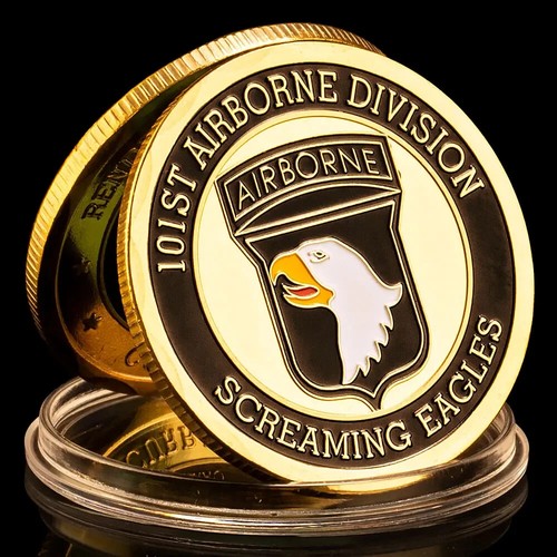 101st Airborne Division Screaming Eagles Military Veteran Challenge Coin | eBay