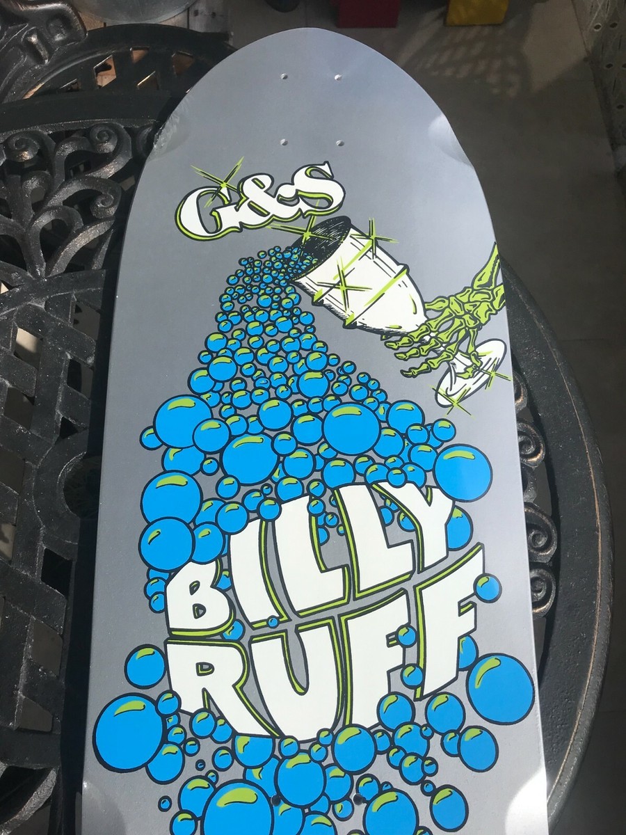 Billy Ruff Skateboard G&S Billy Ruff Skateboard Signed NOS Shape #93