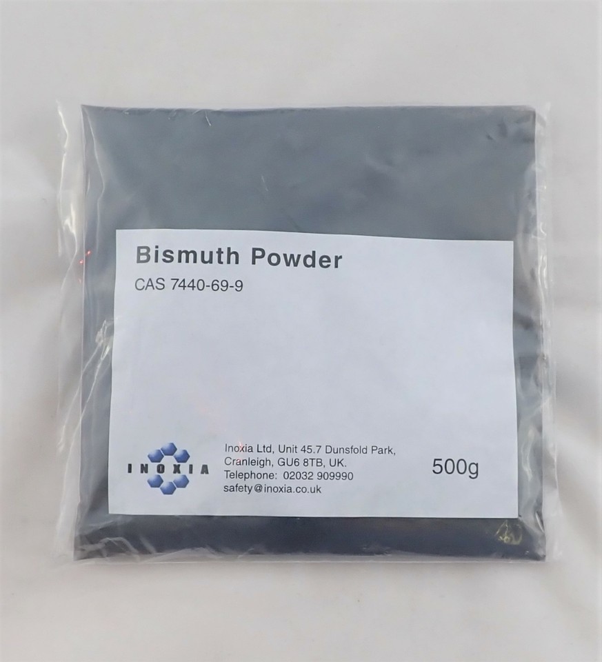 99.9% PURE Bismuth metal powder 500g. | eBay