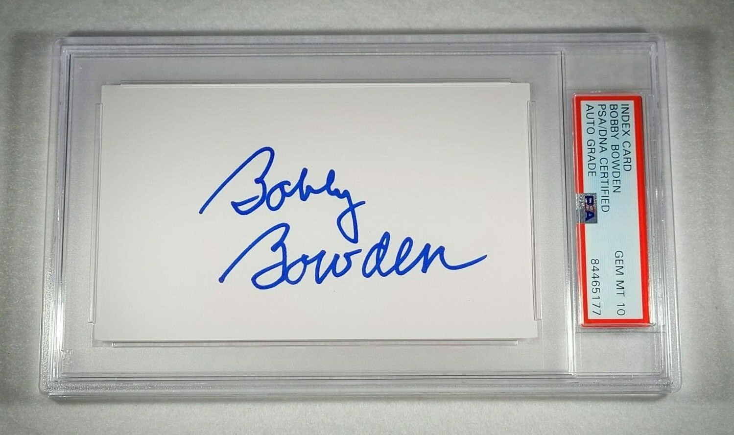 Bobby Bowden | Autographed Football Memorabilia & NCAA Merchandise