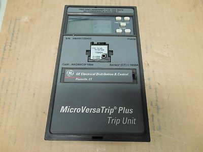 GE GENERAL ELECTRIC MICRO VERSA TRIP PLUS AKO50C3F1604 w/ 1600A TRIP | eBay