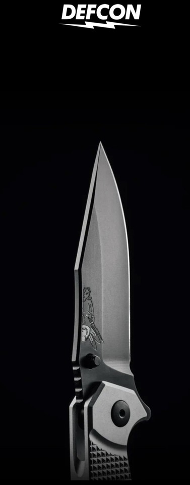 DEFCON x HFB Crow Folder Knife 138/300 + extras -not SUPDEF WRMFZY QILO ...