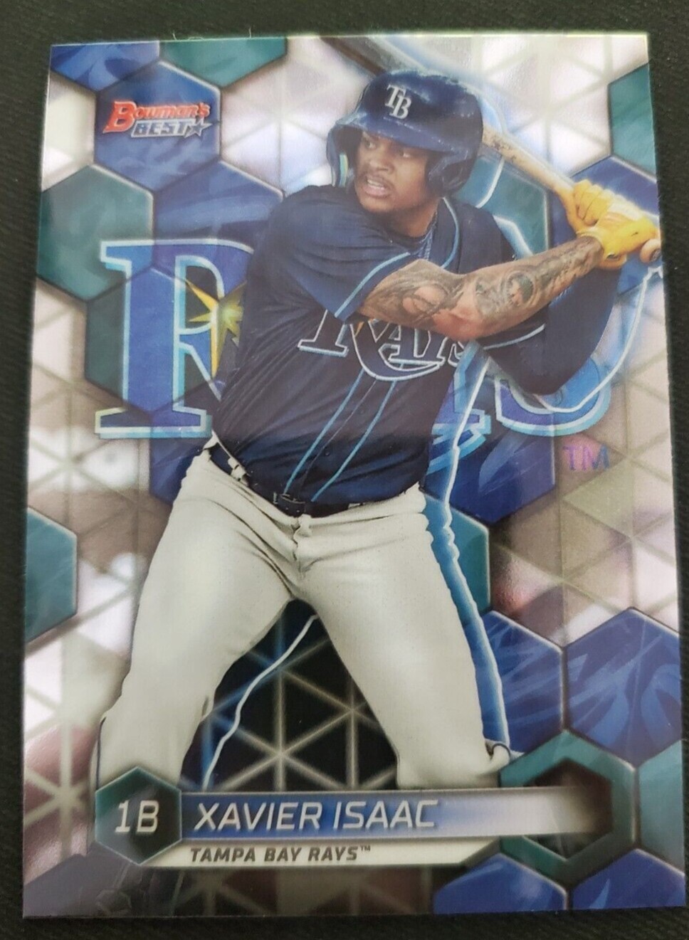 Xavier Isaac 2023 Bowman's Best Baseball Rookie Card RC Tampa Bay Rays ...