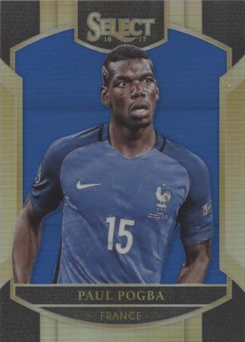 2016-17 Panini Select - Terrace Paul Pogba #86 Blue Prizm /299 for sale ...