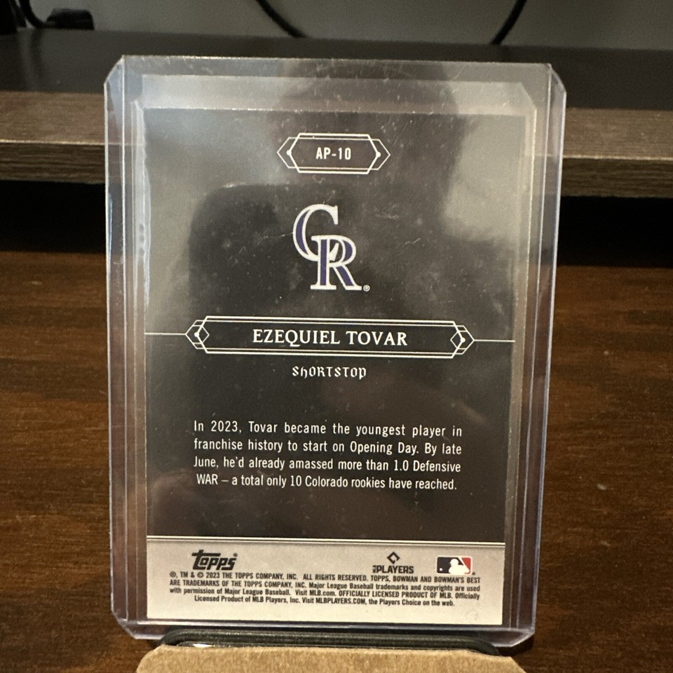 2023 Bowman's Best - Astral Projections #AP-10 Ezequiel Tovar (RC) | eBay