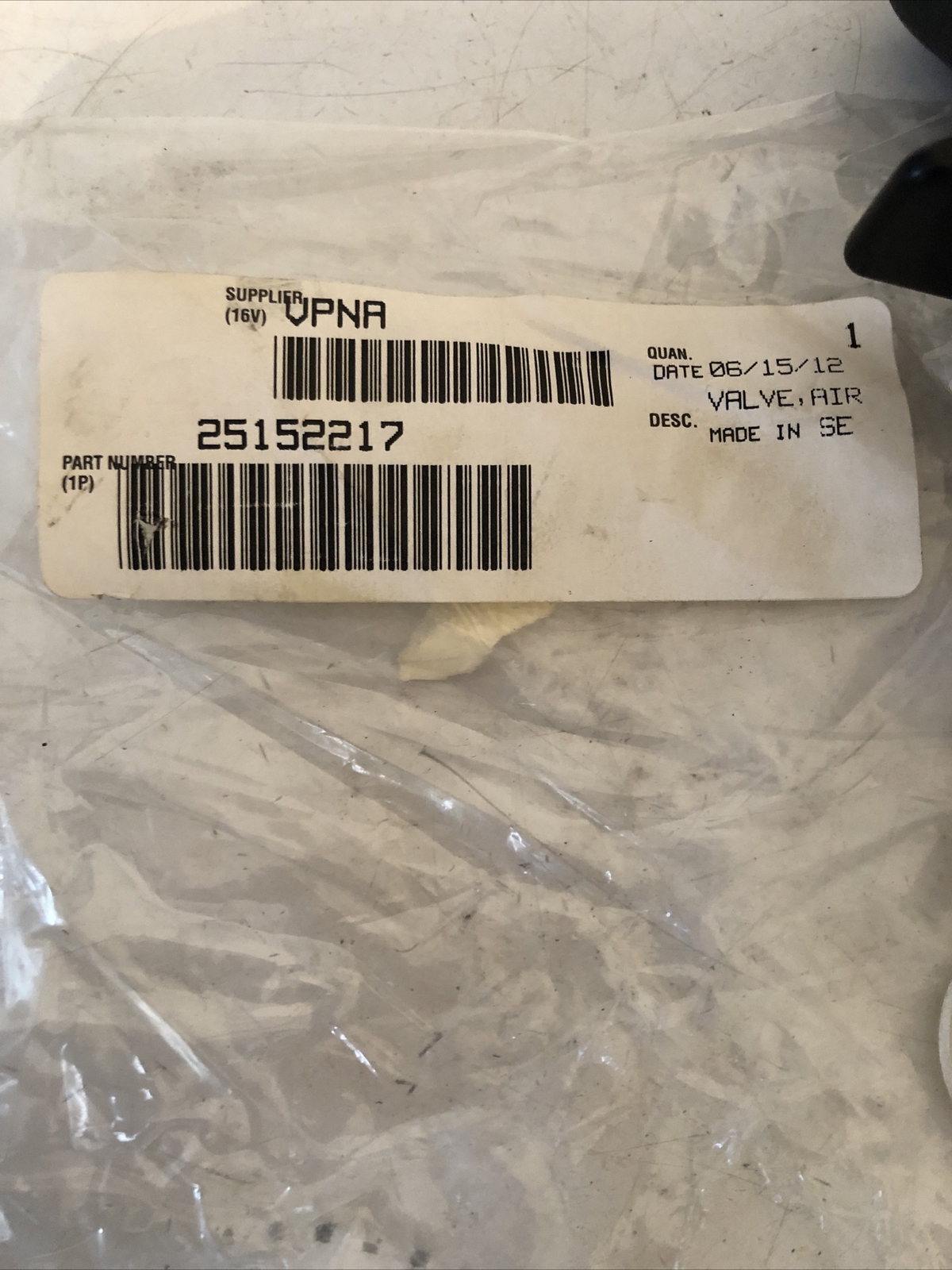 GENUINE MACK VOLVO AIR VALVE NEW OEM 25152217 | eBay