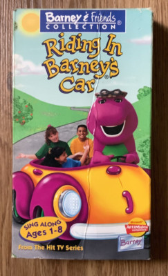 RARE! Riding In Barney's Car VHS Tape 1995 Barney & Friends Collection ...