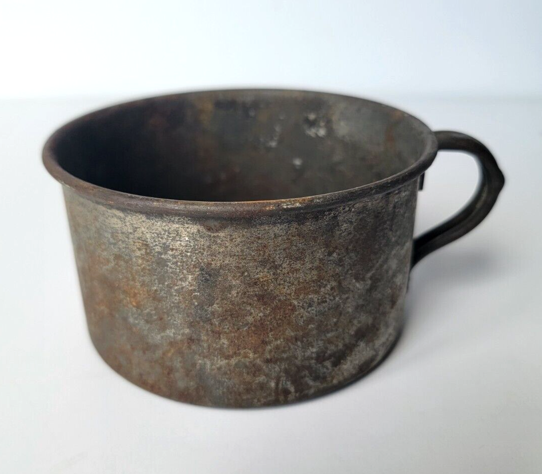 Original Scarce SPAN AM WAR Marked US Rare Mess Kit Mush Cup | eBay