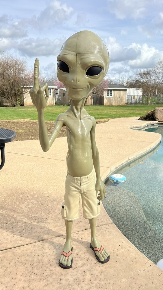 Paul The Alien Life Size Replica DIY Statue | eBay
