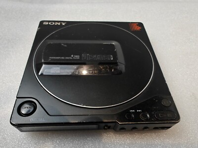 Original Sony Discman D-25 Compact Disc Player for Repairs, powers on ...