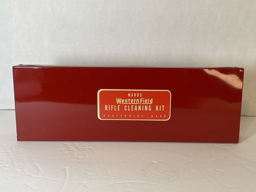 Wards Western Field Rifle Cleaning Kit Montgomery Ward Bottles Vintage ...