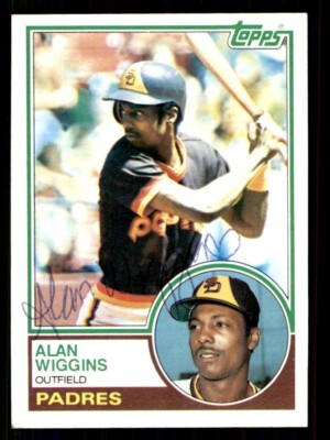 1983 Topps Baseball #251 Alan Wiggins Signed Autograph (no COA) *e1 | eBay