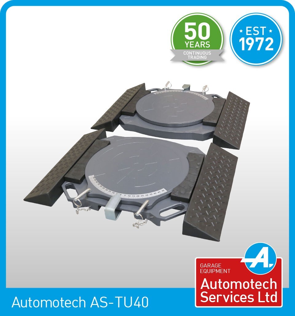 WHEEL ALIGNMENT TURN PLATES / RADIUS PLATES / TURNING PLATES ALIGNMENT ...
