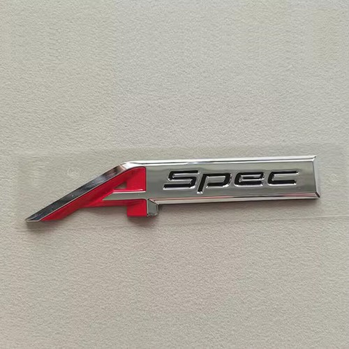 A Spec Logo Rear Tailgate Trunk Lid Badge Sport Emblem Nameplate | eBay