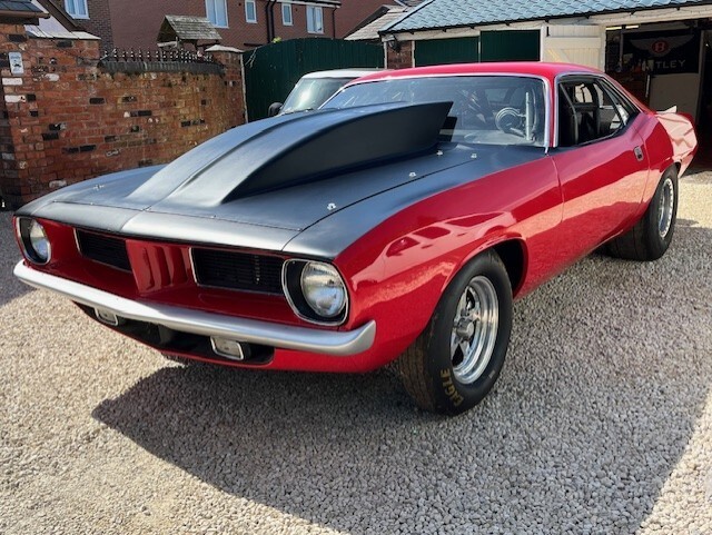 1972 Plymouth Cuda 340 Rolling Shell 440 Trans - UK American Cars