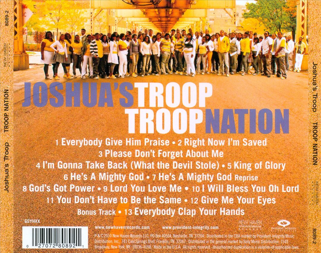 JOSHUA'S TROOP TROOP NATION NEW CD 27072808921| eBay